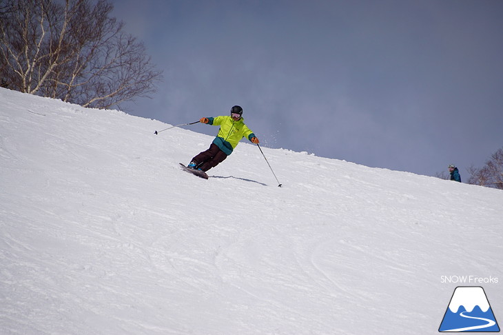 サッポロテイネ モノスキーで春雪遊び＆尾形信とゆかいな仲間たち♪ | 北海道雪山情報｢SNOWFreaks｣