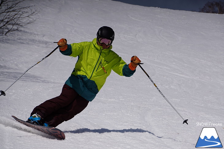 サッポロテイネ モノスキーで春雪遊び＆尾形信とゆかいな仲間たち♪ | 北海道雪山情報｢SNOWFreaks｣