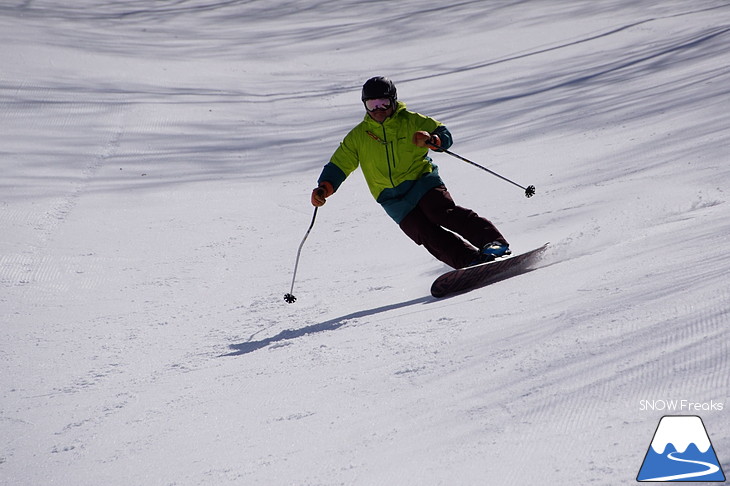 サッポロテイネ モノスキーで春雪遊び＆尾形信とゆかいな仲間たち♪ | 北海道雪山情報｢SNOWFreaks｣
