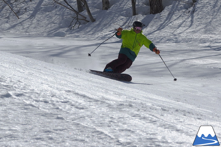 サッポロテイネ モノスキーで春雪遊び＆尾形信とゆかいな仲間たち♪ | 北海道雪山情報｢SNOWFreaks｣