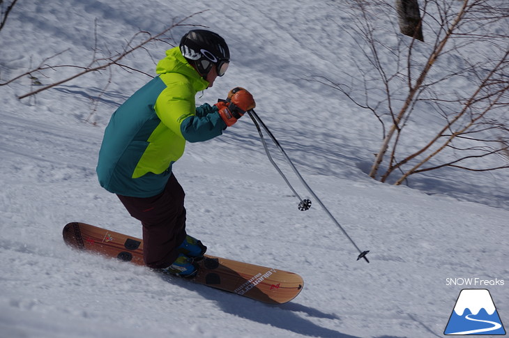 サッポロテイネ モノスキーで春雪遊び＆尾形信とゆかいな仲間たち♪ | 北海道雪山情報｢SNOWFreaks｣