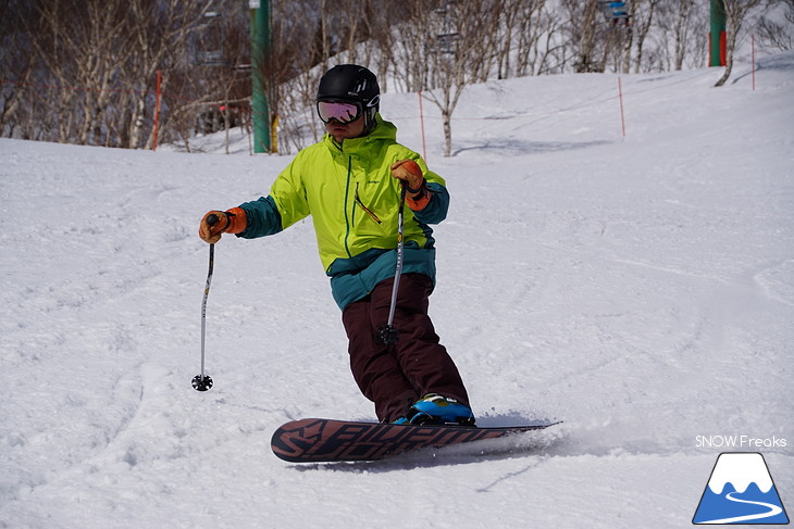 サッポロテイネ モノスキーで春雪遊び＆尾形信とゆかいな仲間たち♪ | 北海道雪山情報｢SNOWFreaks｣