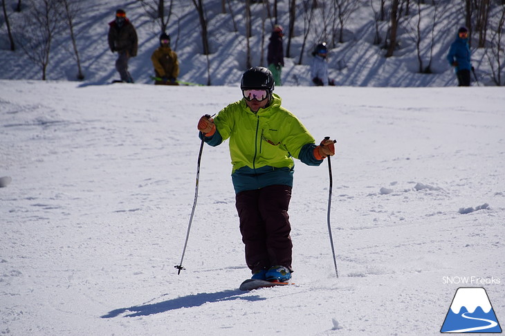 サッポロテイネ モノスキーで春雪遊び＆尾形信とゆかいな仲間たち♪ | 北海道雪山情報｢SNOWFreaks｣