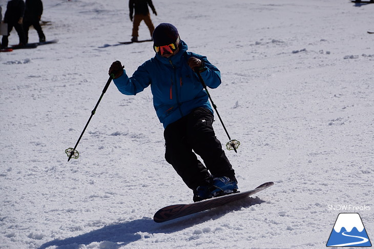 サッポロテイネ モノスキーで春雪遊び＆尾形信とゆかいな仲間たち♪ | 北海道雪山情報｢SNOWFreaks｣